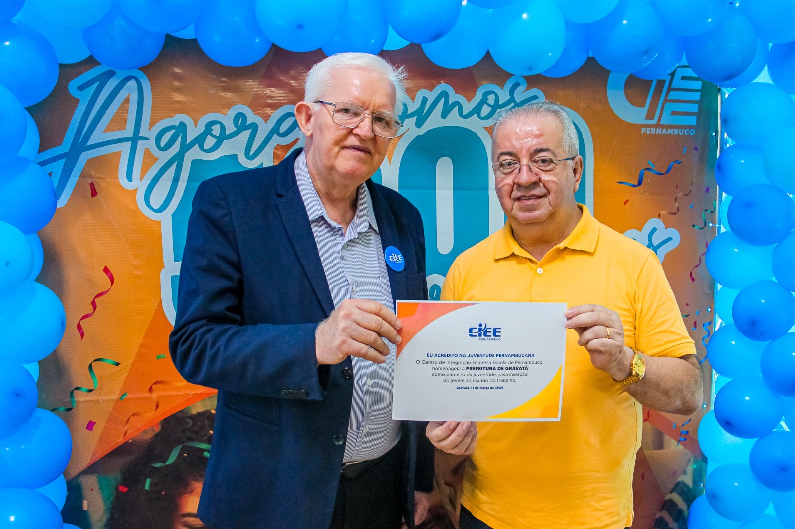 CIEE CELEBRA CINCO ANOS DE PARCERIA COM MUNICÍPIO DE GRAVATÁ NA OFERTA ...